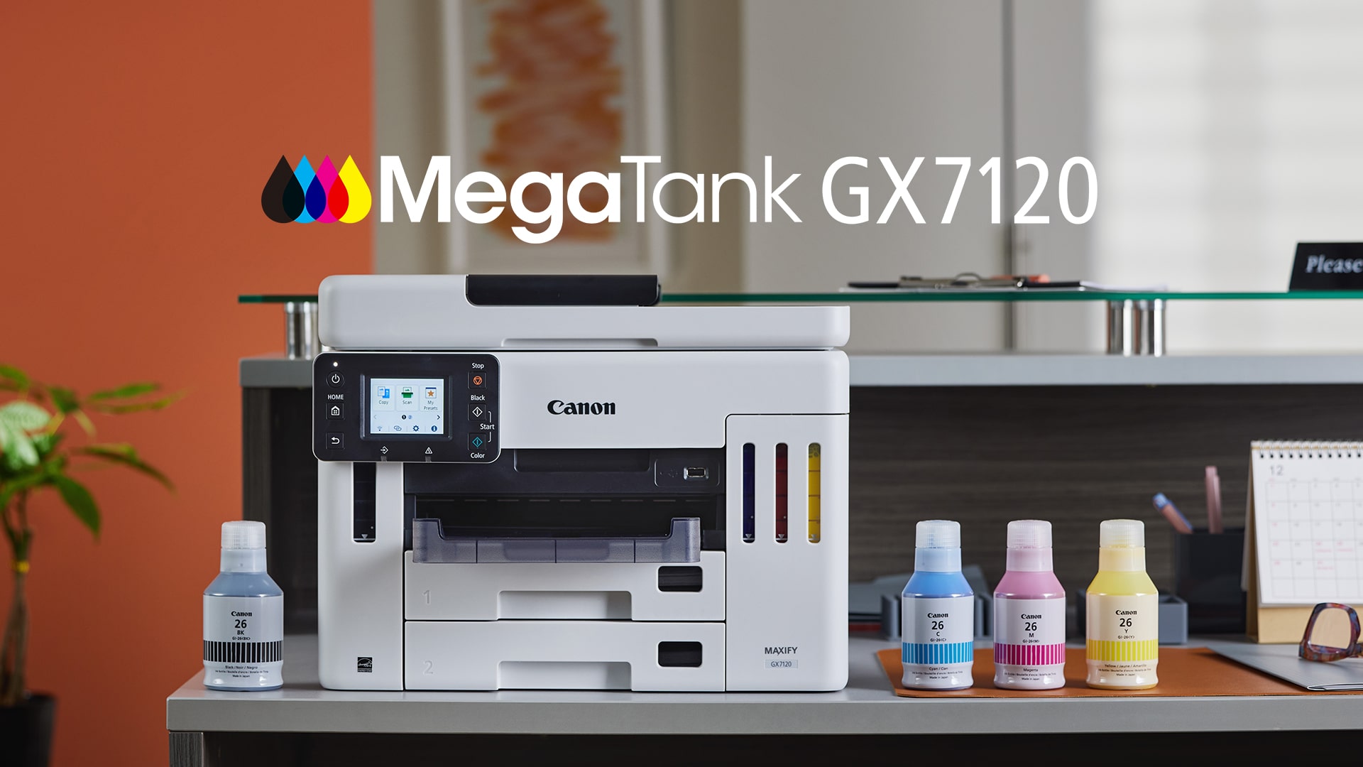 MegaTank GX7120 Wireless All-in-One Printer | Canon U.S.A., Inc.