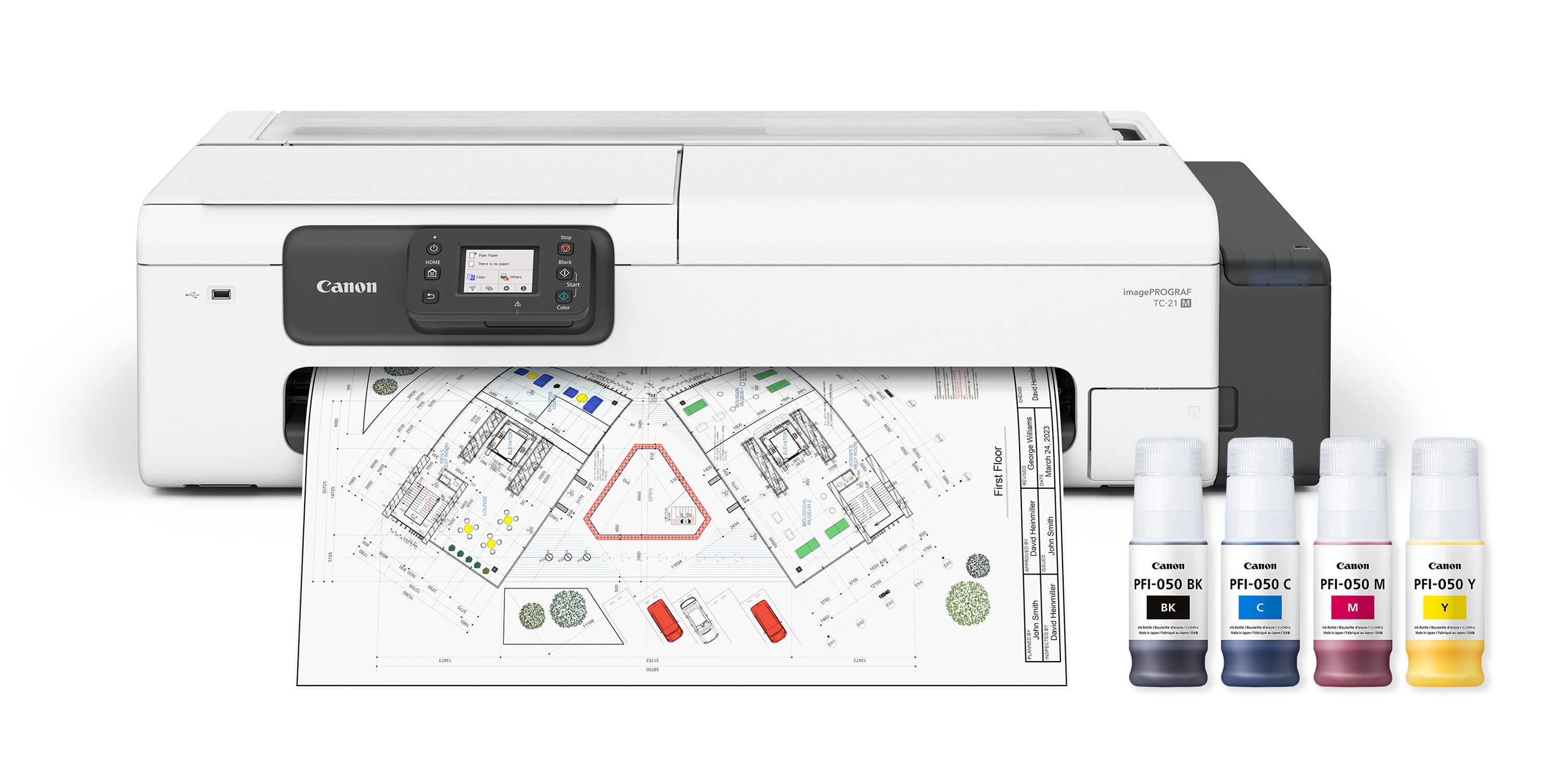 Shop Canon imagePROGRAF TC-21M Large Format Multi-function Printer | C