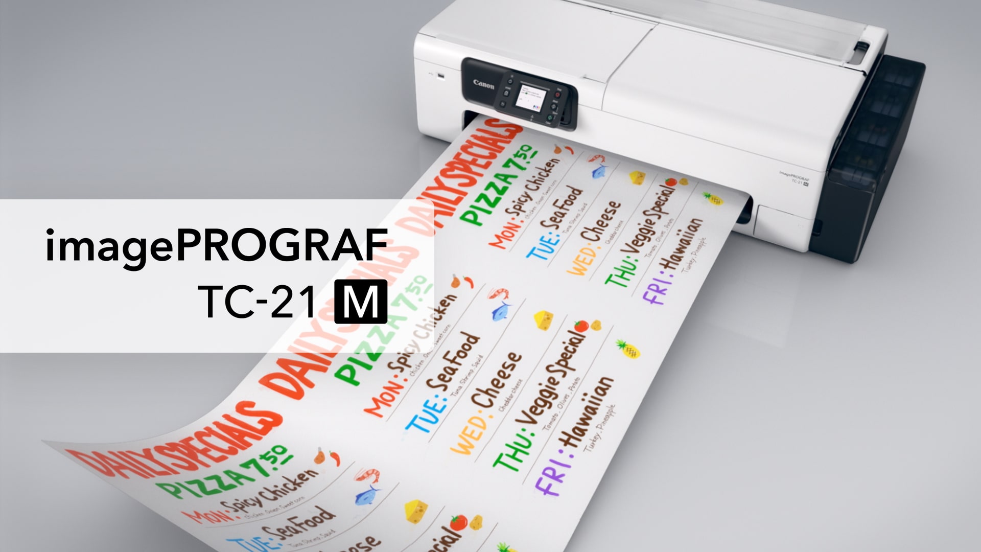 Shop Canon imagePROGRAF TC-21M Large Format Multi-function Printer | C