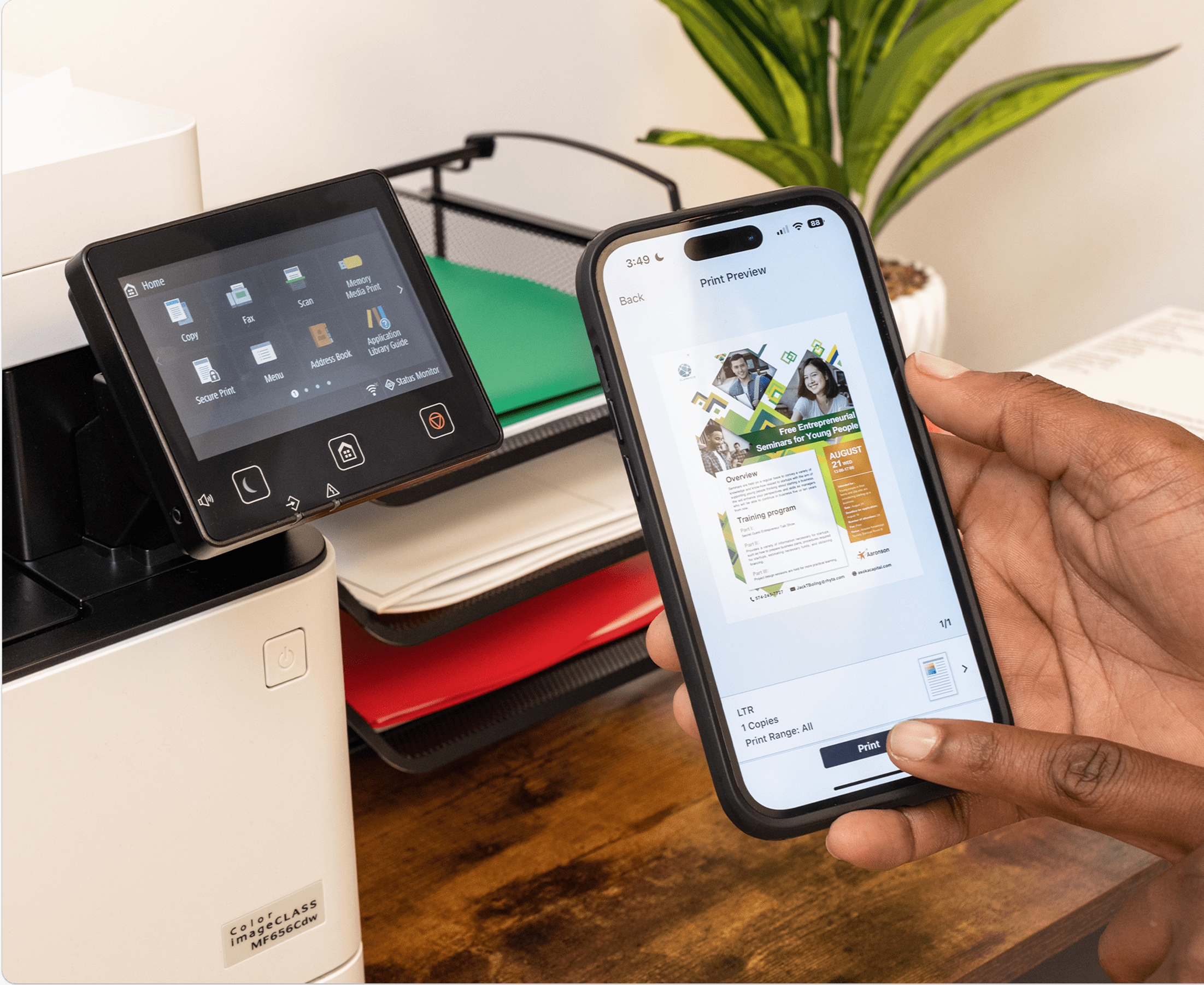 Color imageCLASS MF656Cdw Wireless All-in-One Printer | Canon U.S.A., Inc.