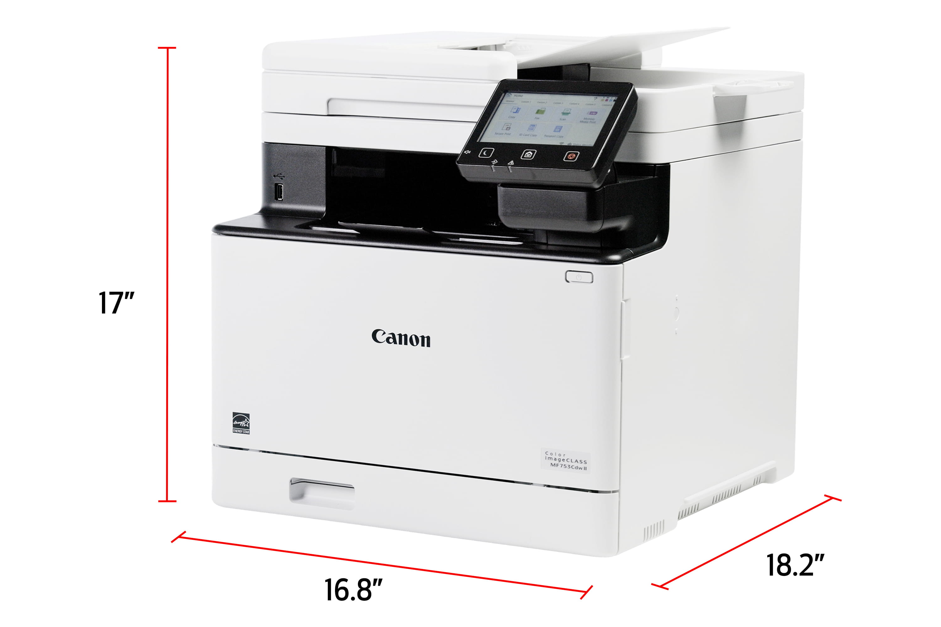 Shop Canon Color imageCLASS MF753Cdw II - All in One, Wireless, Duplex