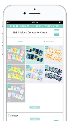 Printable Nail Sticker Creator | Canon U.S.A., Inc.