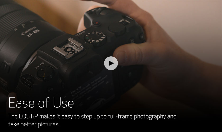 Canon EOS RP Features: In a Snap | Canon U.S.A., Inc.